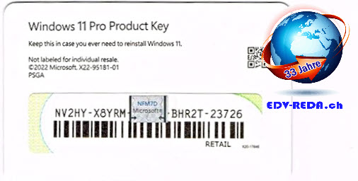 Windows 11 Professional 64 Bit USB