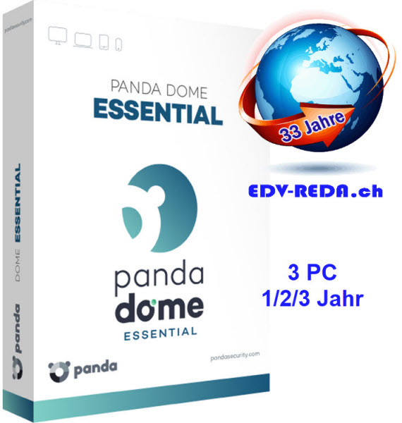 PANDA DOME Essential 3 PC 1/2/3 Jahr
